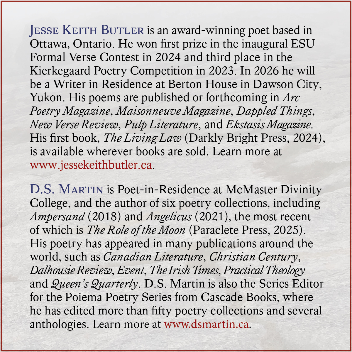 Jesse Keith Butler and D. S. Martin launch collections (2025) – The St ...